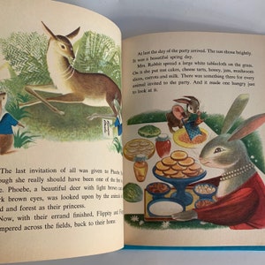 Vintage Children's Book, the Rabbits Give a Party - Etsy