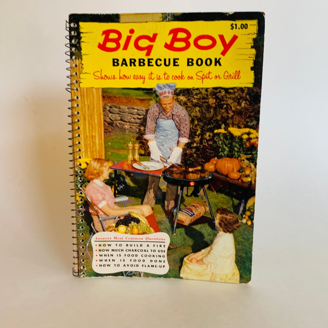 Vintage Book, Big Boy Barbecue Book - Etsy