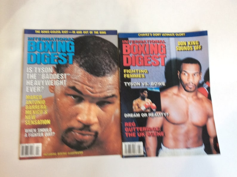 Vintage Magazine Collection, International Boxing Digest, 1996 - Etsy