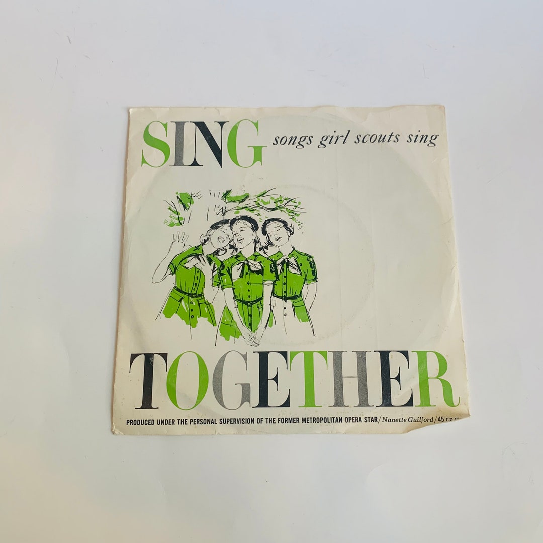 Sing Together, Songs Girls Scouts Sing, 45 Record - Etsy
