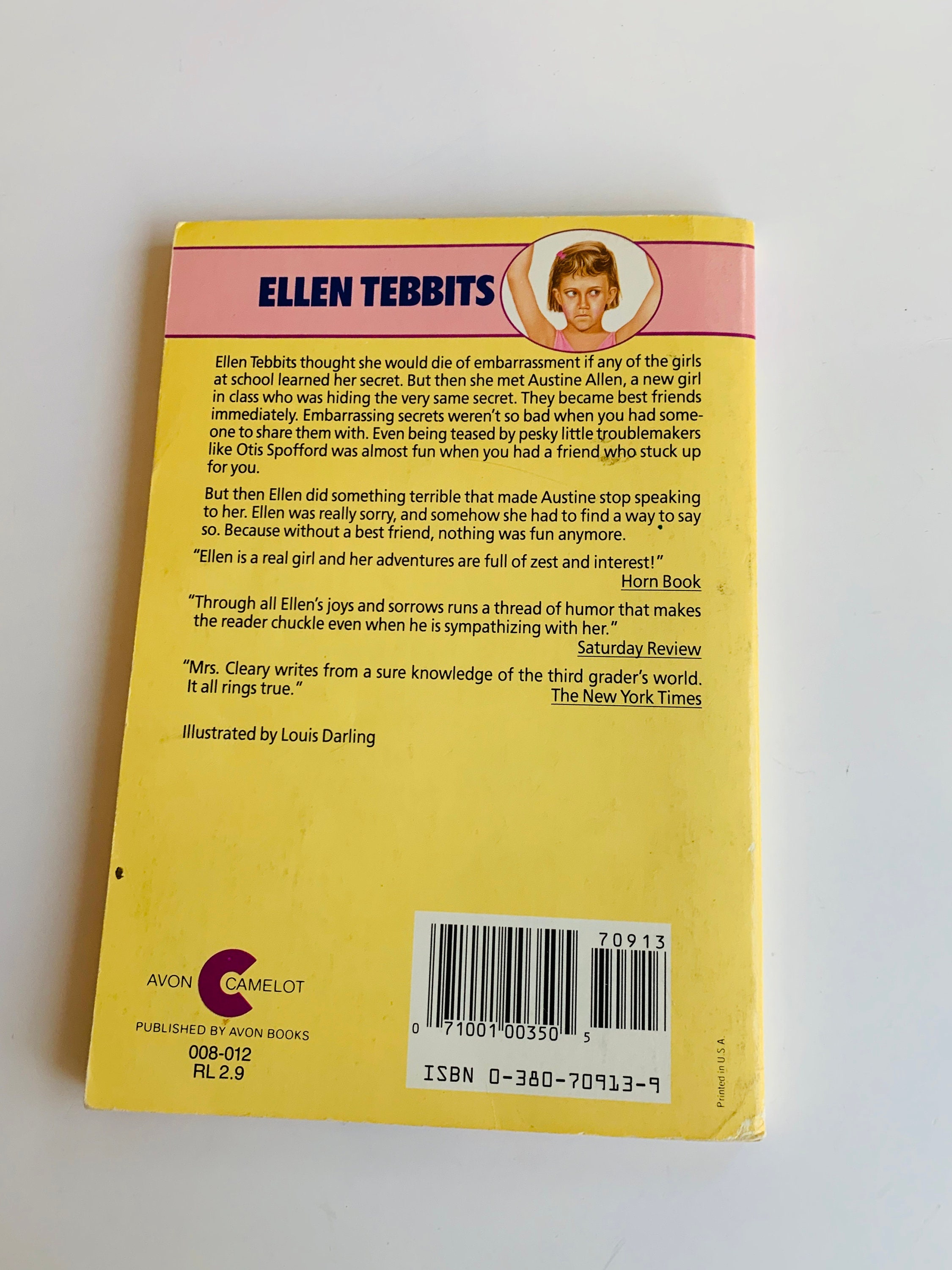 Vintage Children's Book Ellen Tebbits | Etsy