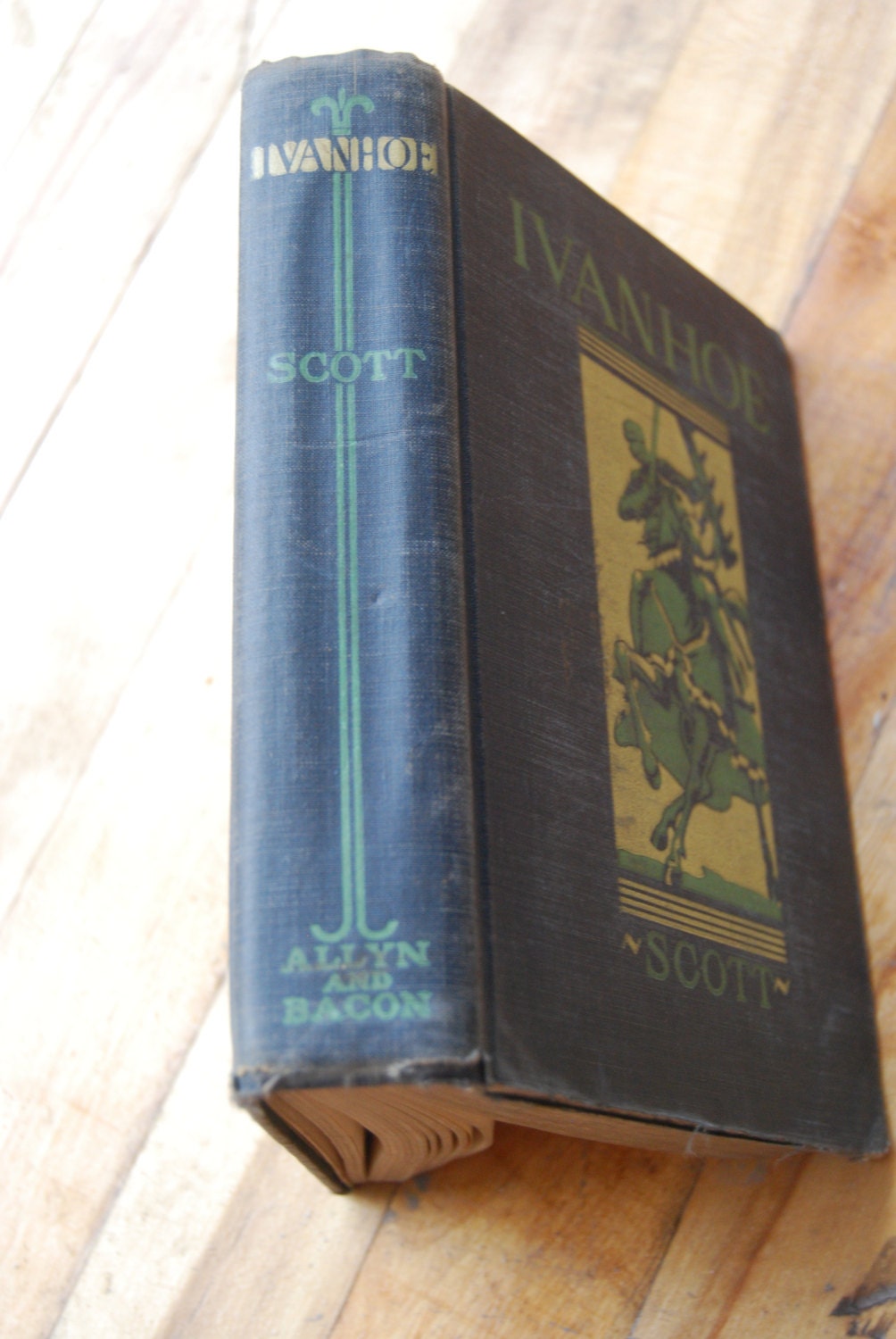 Vintage Classic Book, Ivanhoe, 1926 Edition - Etsy