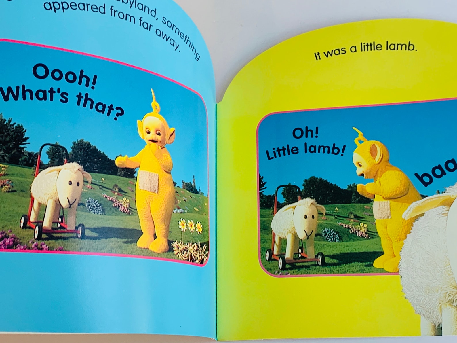 Vintage Children's Book Teletubbies Little Lamb | Etsy