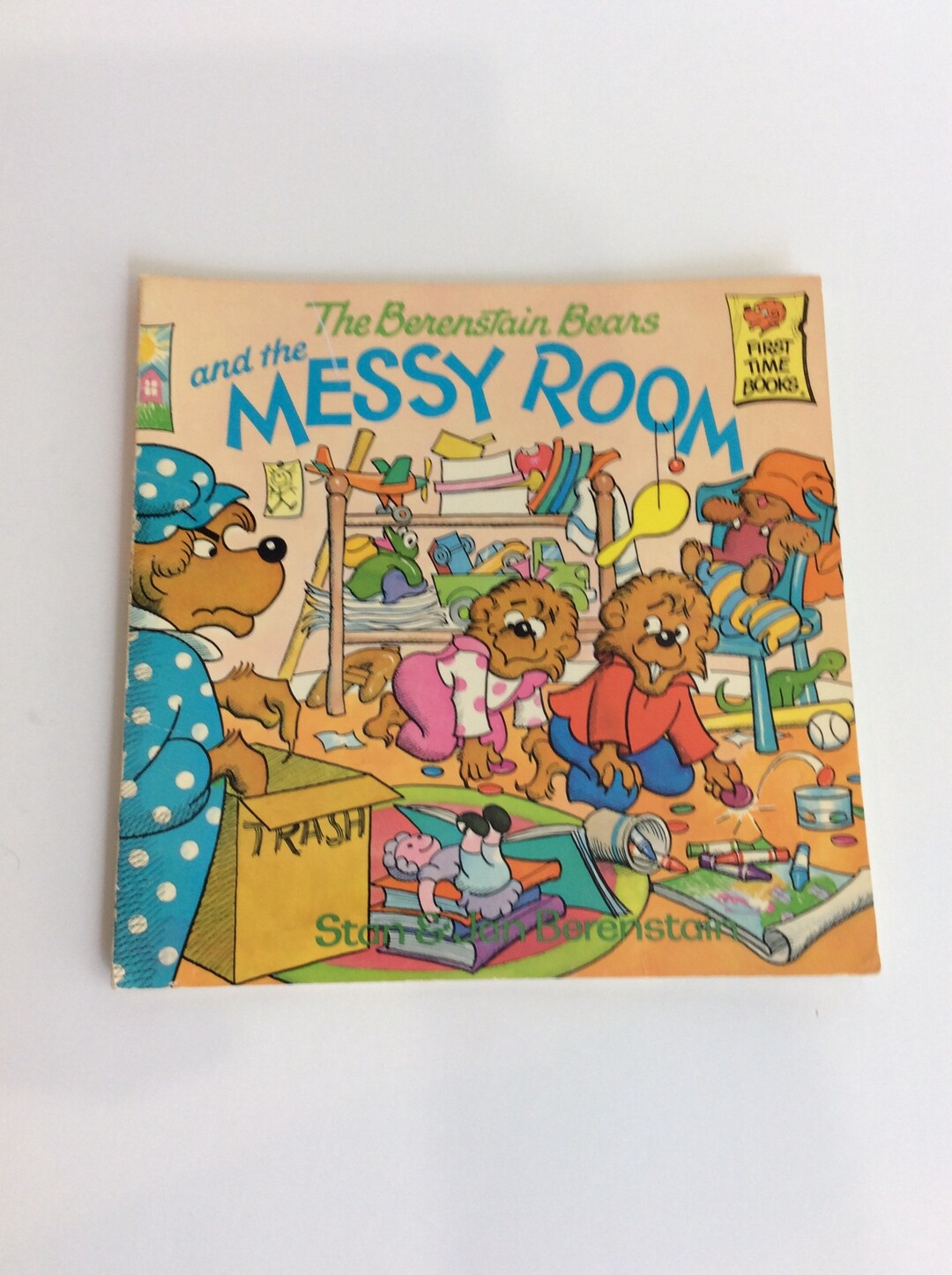 Vintage Children's Book, the Berenstain Bears and the Messy Room - Etsy
