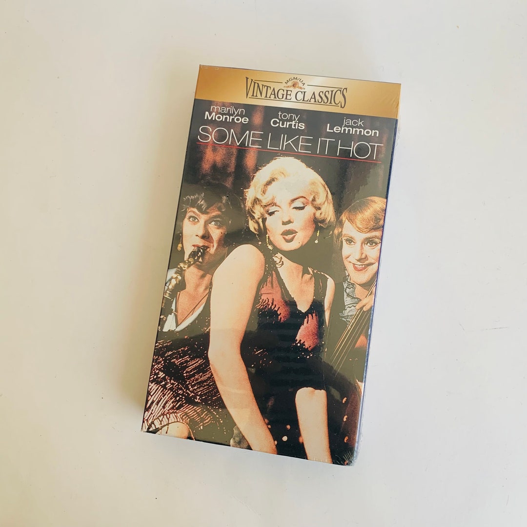 Vintage VHS Movie, Some Like It Hot, Vintage Classics, New, Sealed - Etsy