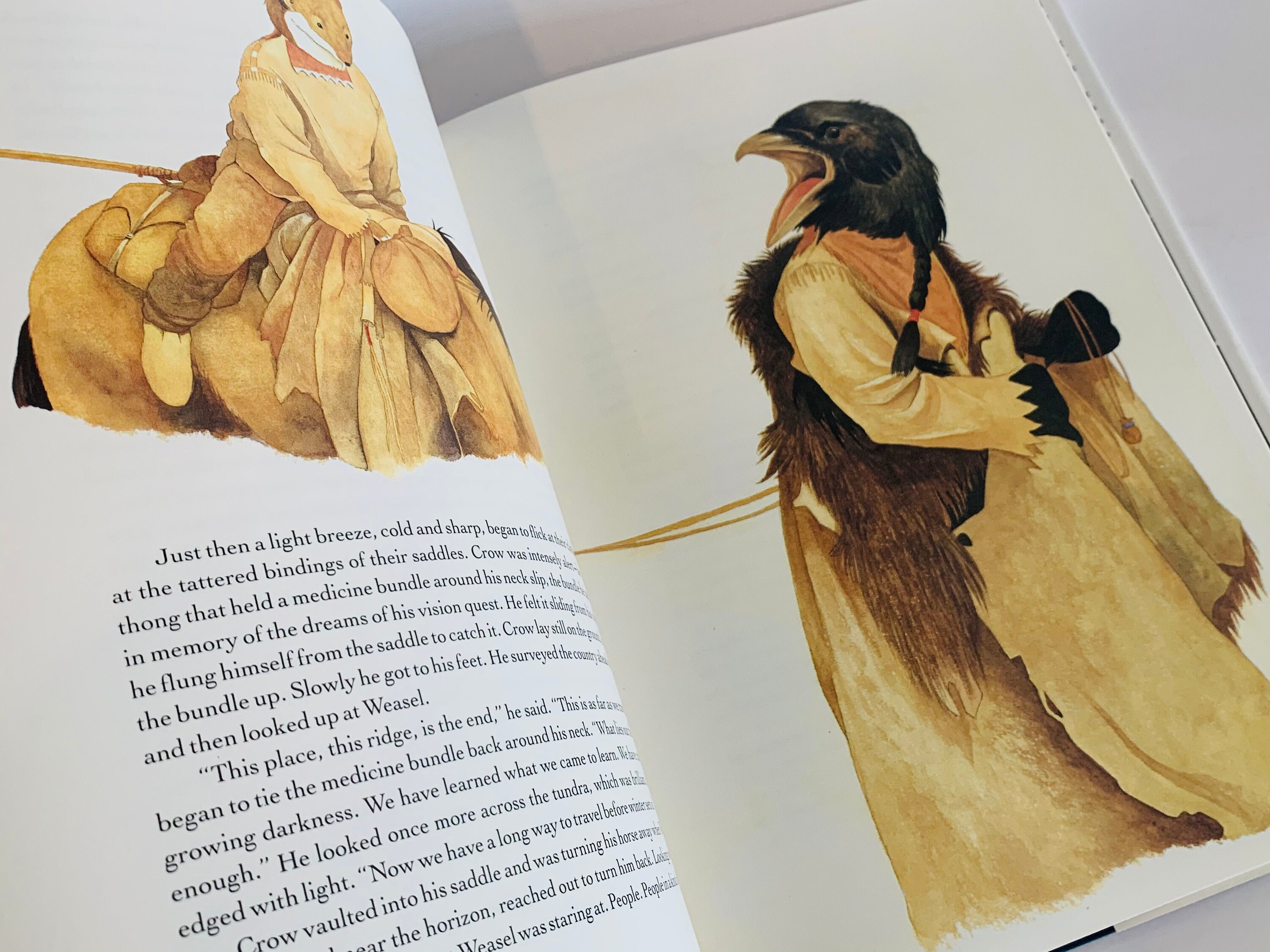 Vintage Children's Book Crow and Weasel | Etsy