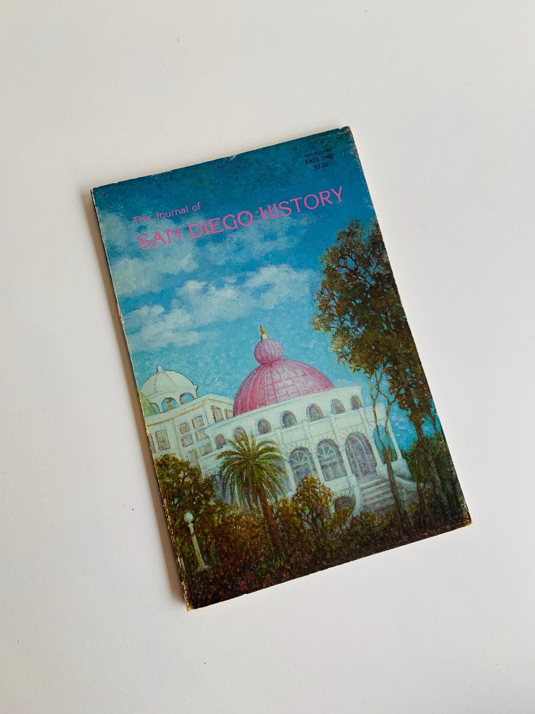 Vintage Magazin, the Journal of San Diego History, Fall 1980 - Etsy