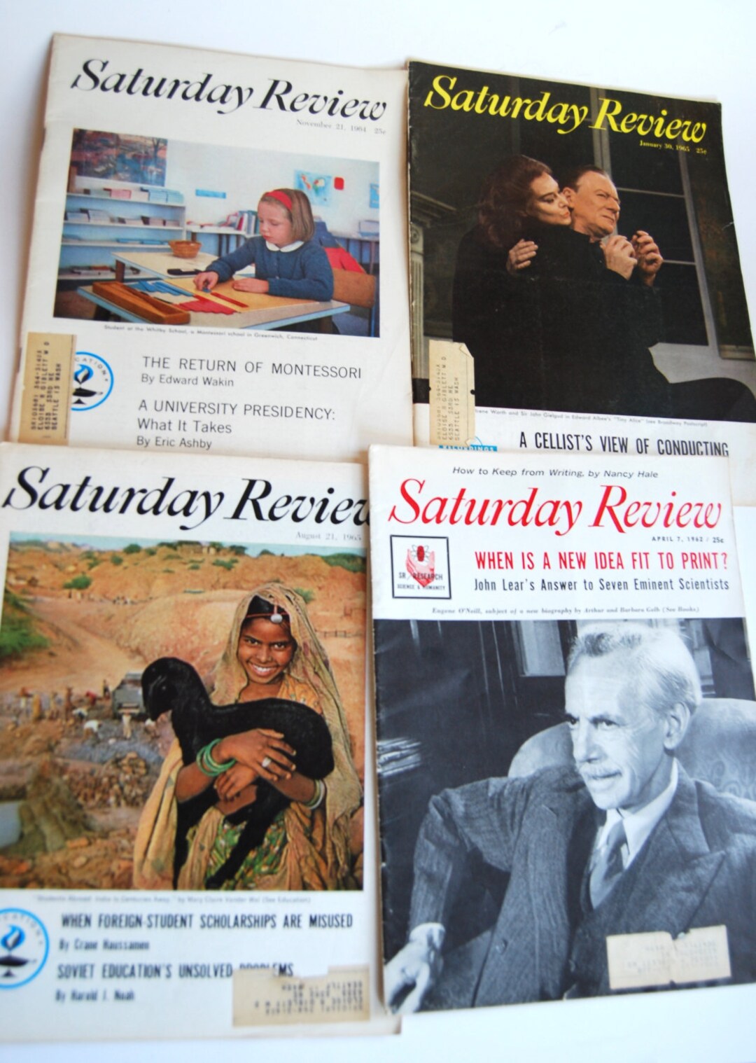 Vintage Magazine Collection, Saturday Review, 1960's - Etsy