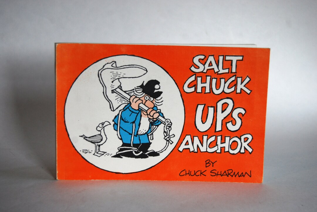 Vintage Book, Salt Chuck Ups Anchor, First Printing - Etsy