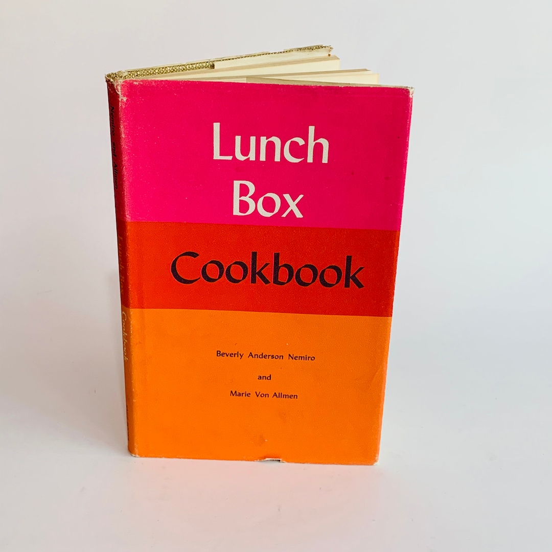 Vintage Book,lunch Box Cookbook - Etsy