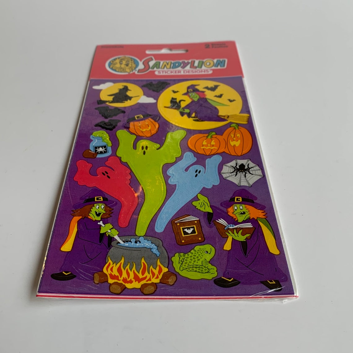 Vintage Sandylion Sticker Designs Halloween Stickers, New in Package - Etsy