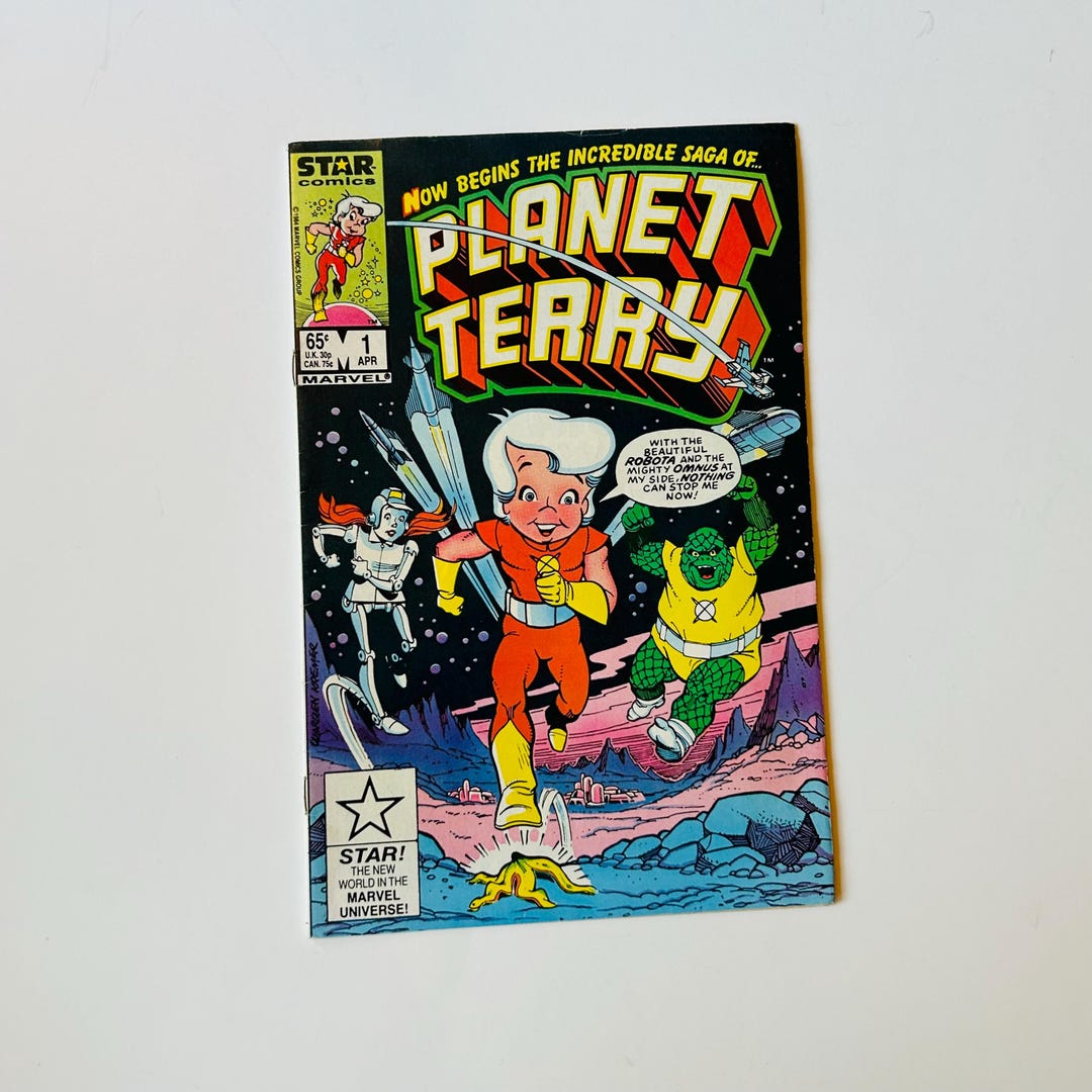 Vintage Comic, Planet Terry, 1984 April, 1 - Etsy
