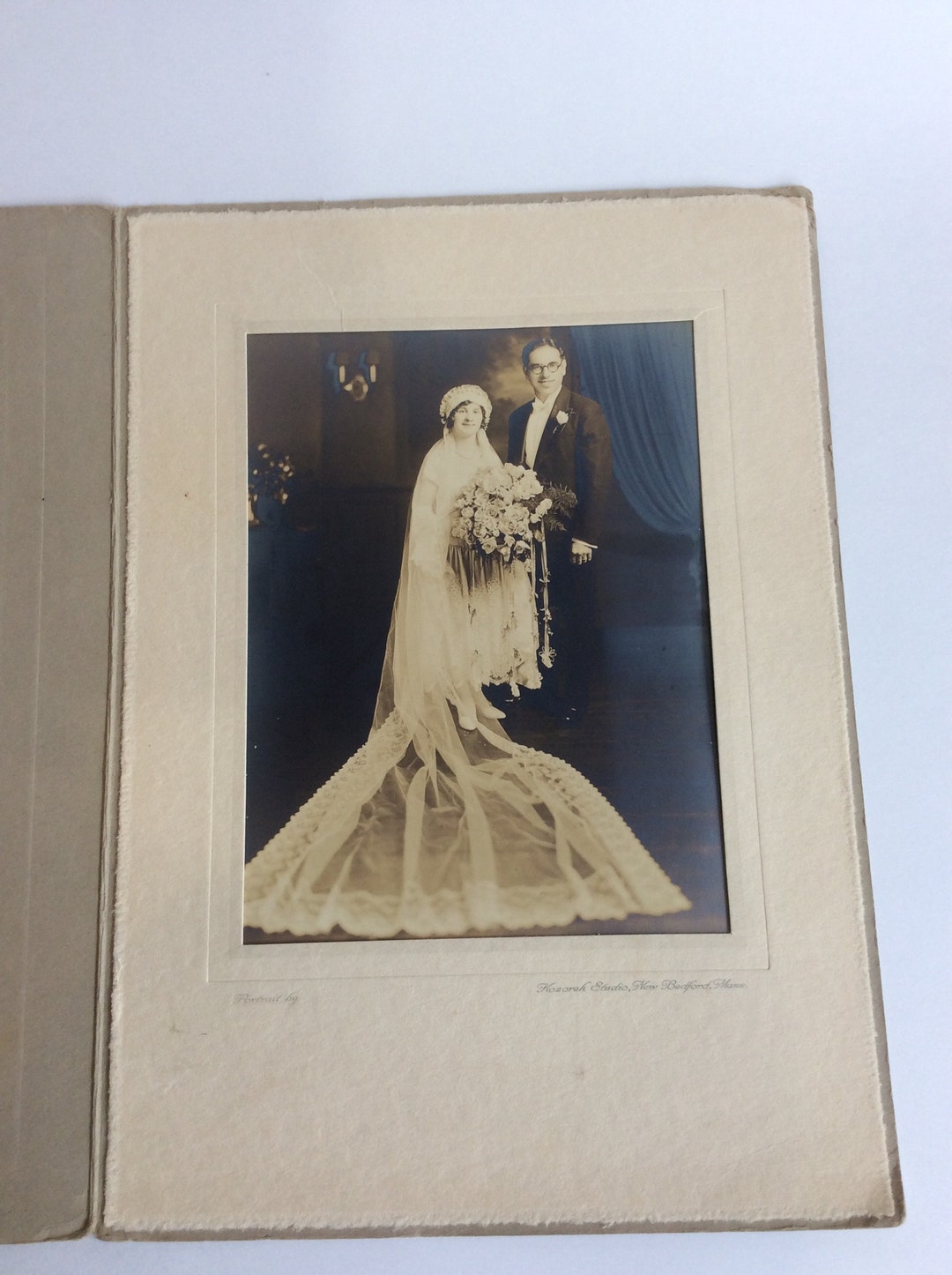 Antique Wedding Photograph, Sepia - Etsy