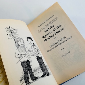 Vintage Children's Book, Cam Jansen and the Mystery at the Monkey House ...