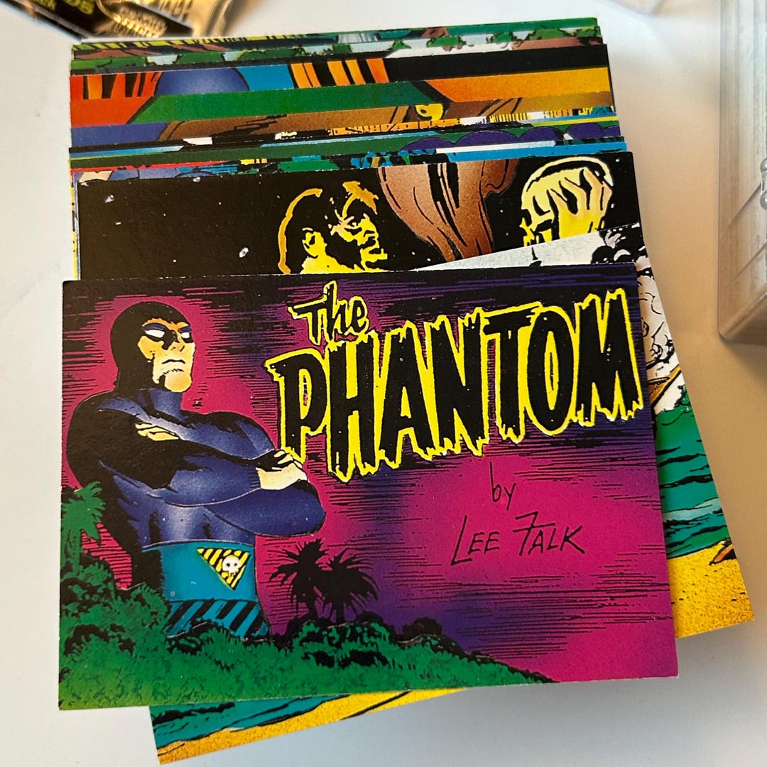 Vintage the Phantom Trading Cards Mixed Lot - Etsy