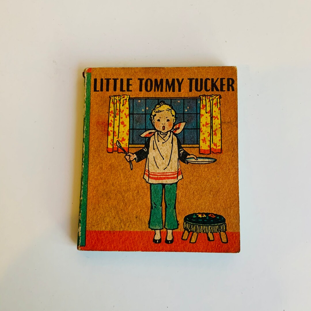 Vintage Children's Book, Little Tommy Tucker - Etsy