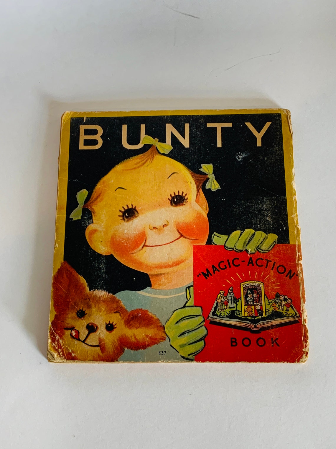 Vintage Children's Book Bunty Magic-action Book | Etsy