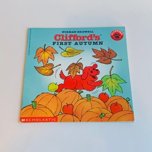 Vintage Children's Book, Clifford's First Autumn - Etsy