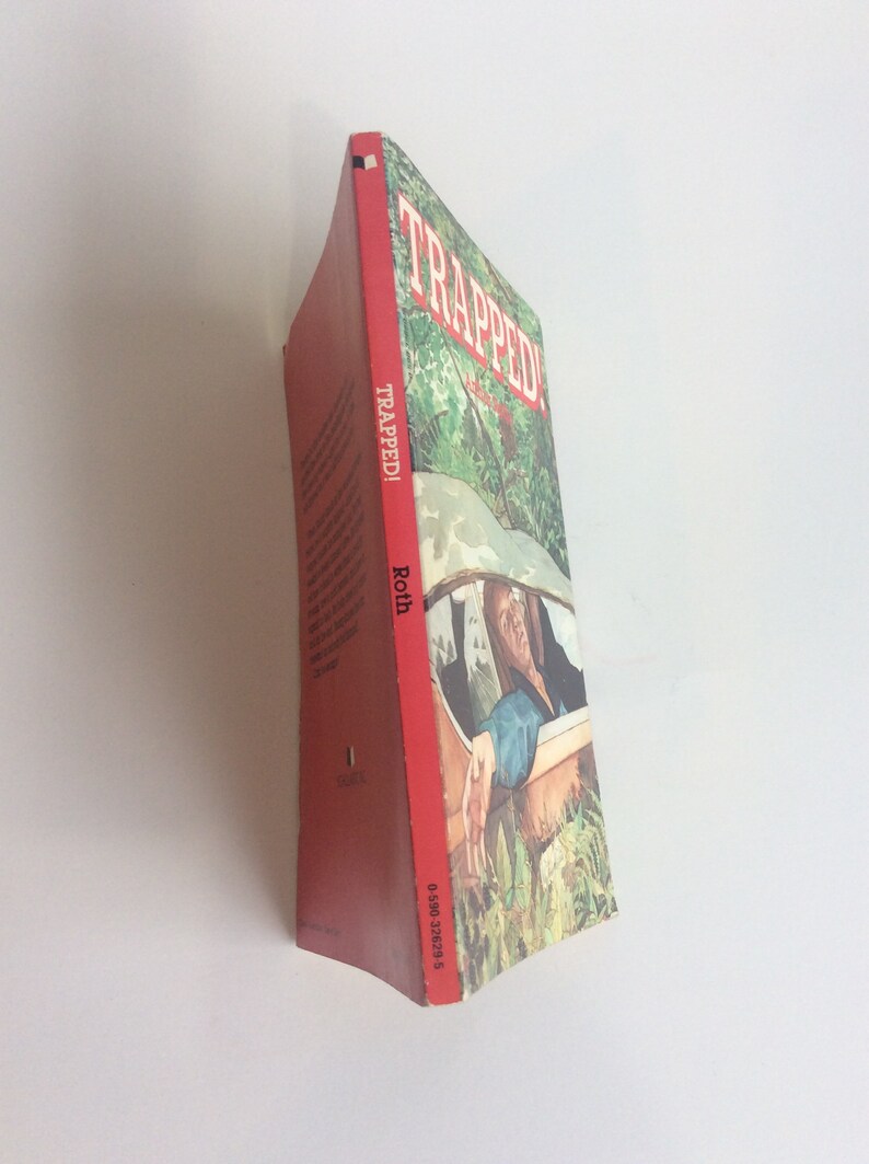 Vintage Children's Book Trapped | Etsy