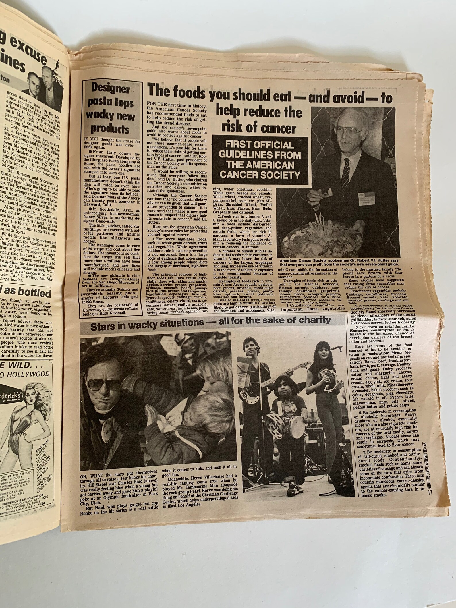 Vintage Star Newspaper February 28 1984 - Etsy