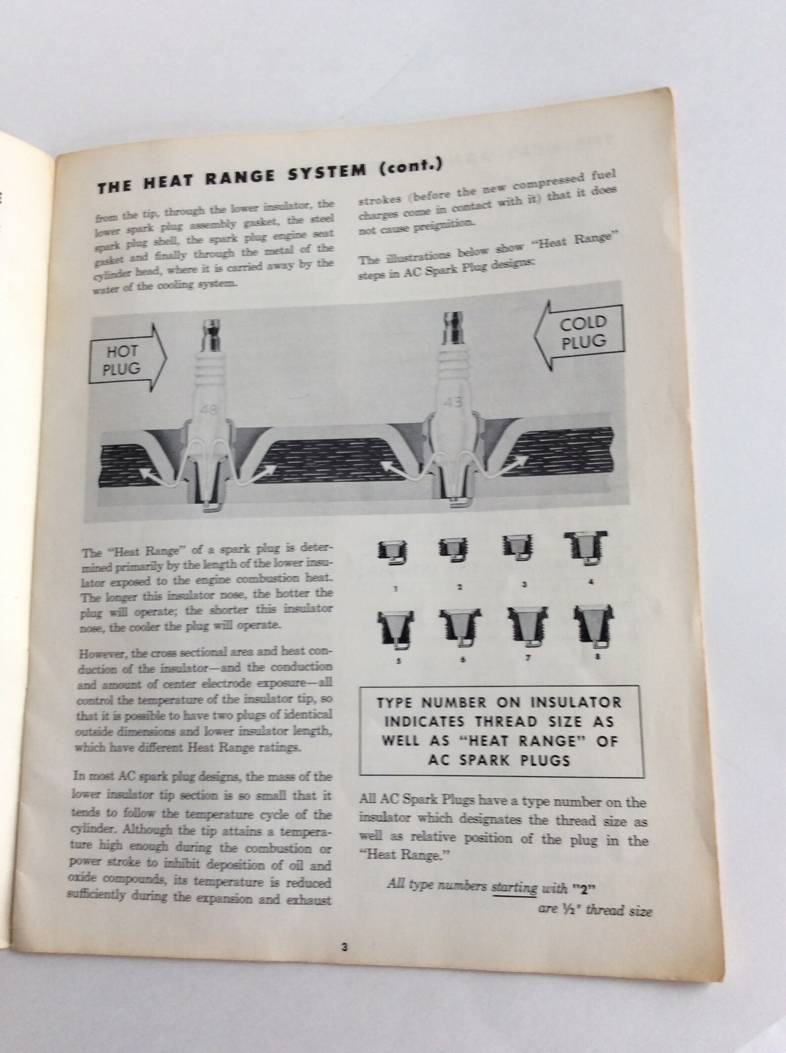 AC Spark Plu Shop Manual Booklet - Etsy