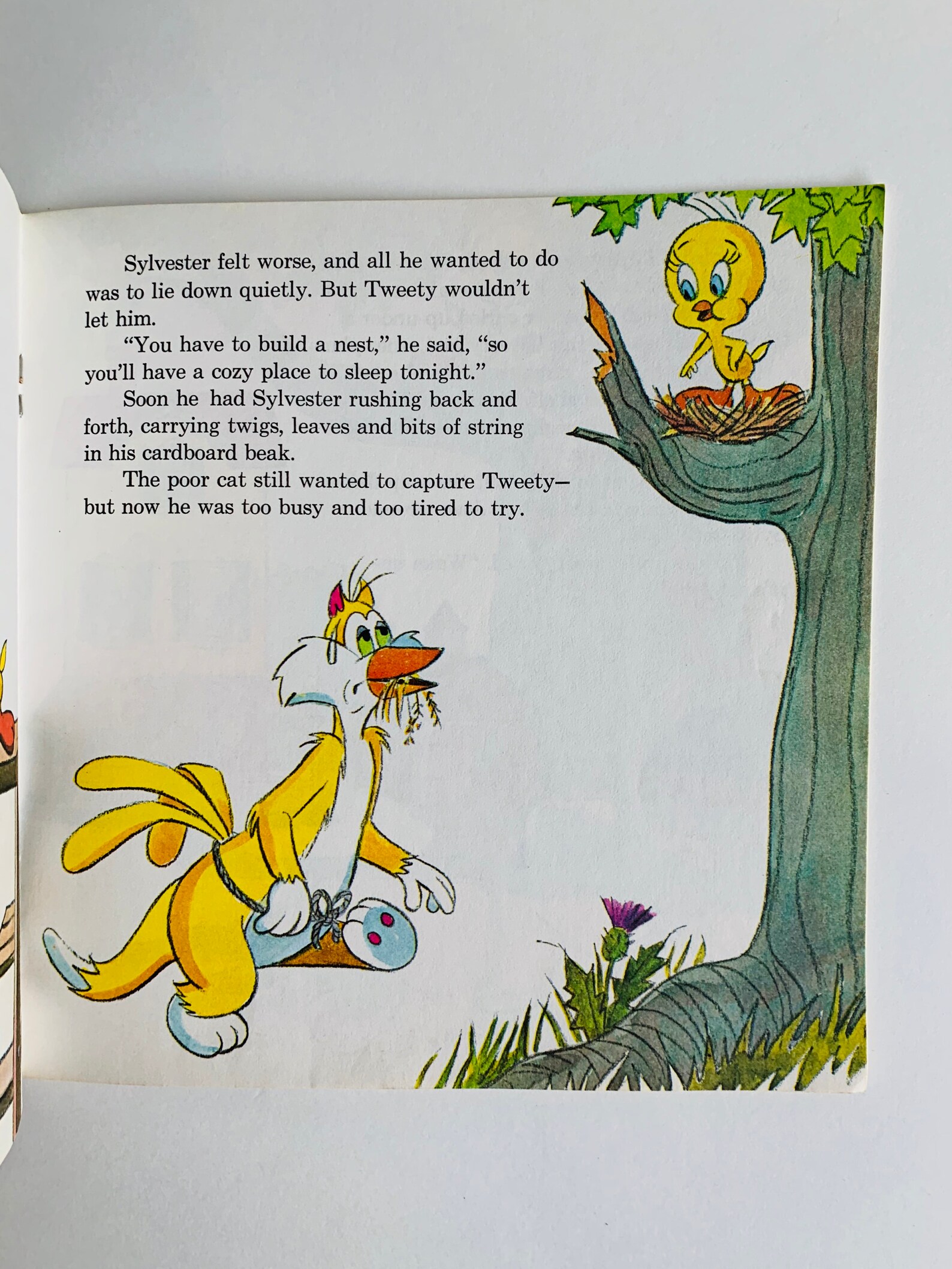 Vintage Children's Book, Tweety and Sylvester Birds of a Feather - Etsy