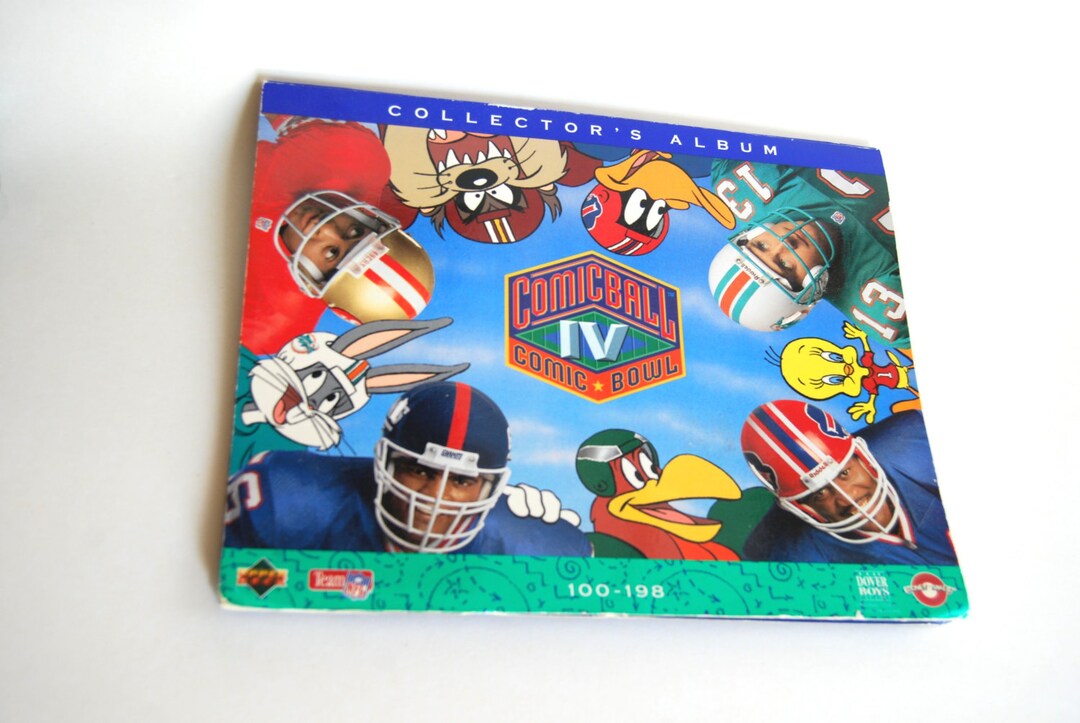 Retro Comic Ball IV Collector's Album and Cards, Upper Deck, Looney ...