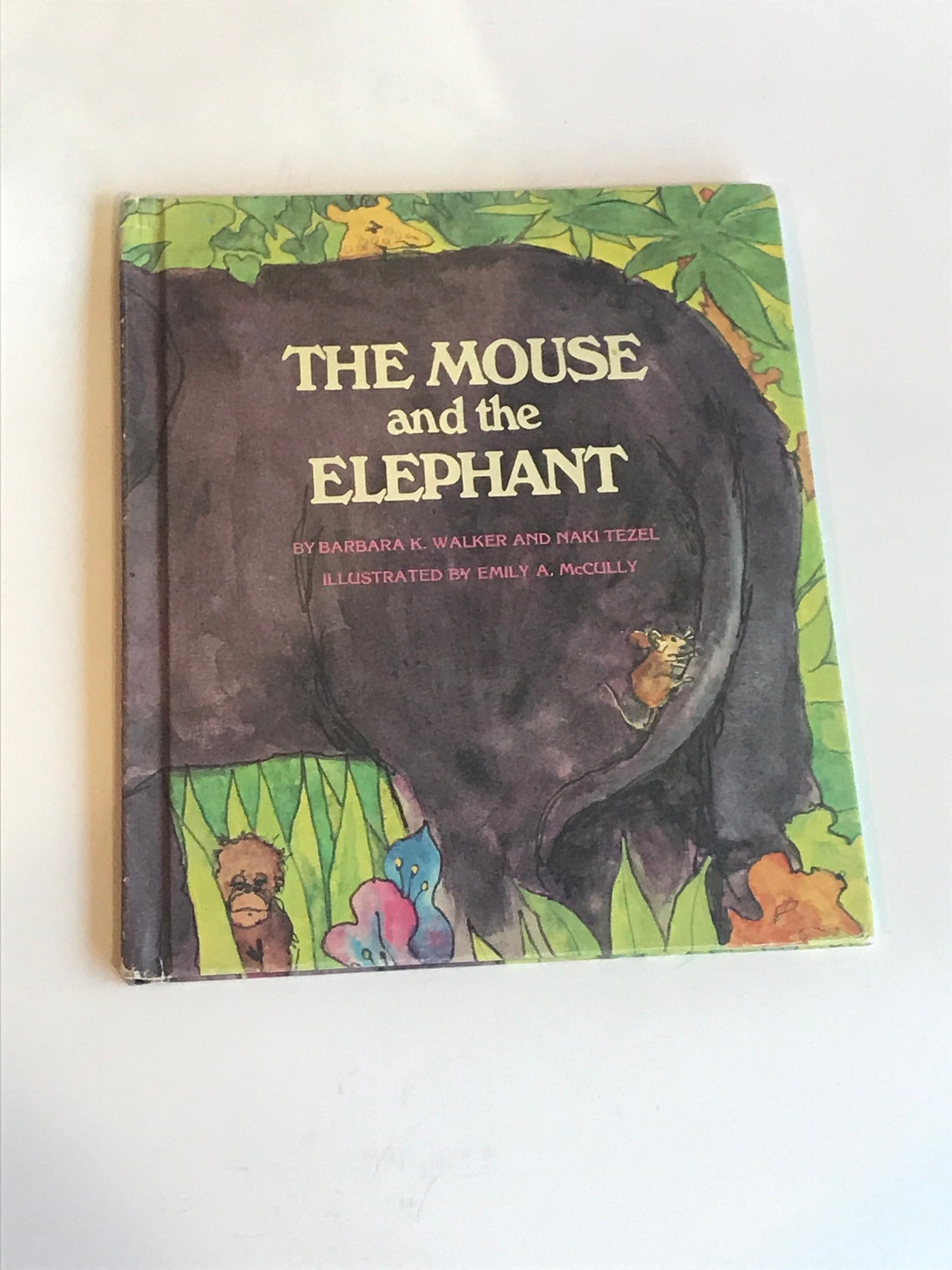 Vintage Children's Book the Mouse and the Elephant | Etsy