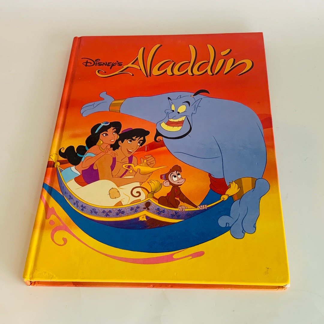 Vintage Children's Book, Disney's Aladdin, Twin Books - Etsy Canada