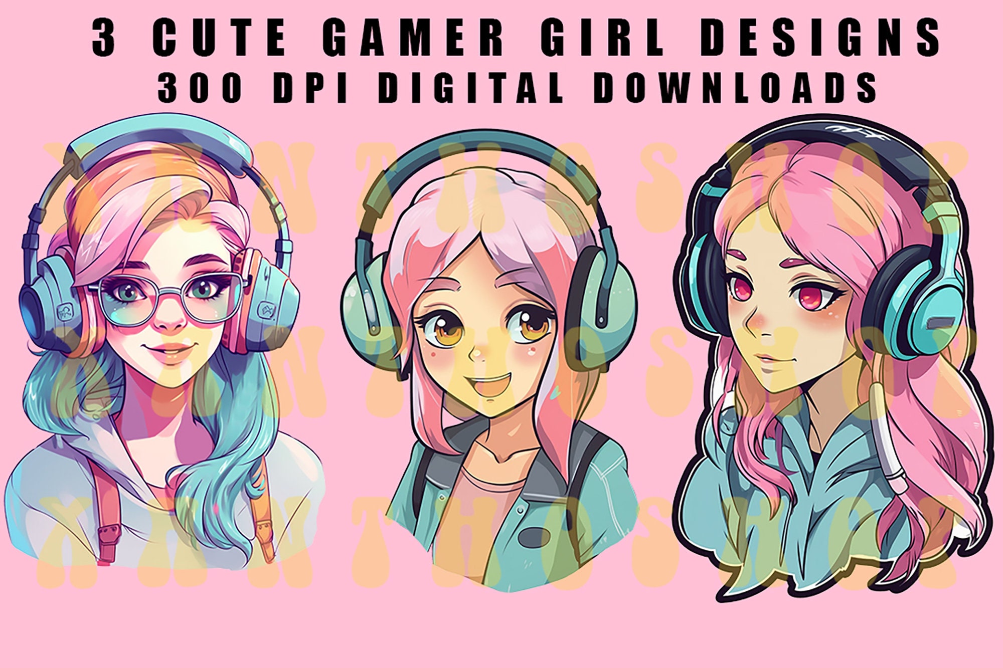 Cute Gamer Girl