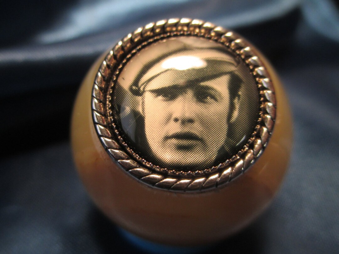 MARLON BRANDO Glass Photo on Tibetan Silver on Onyx Knob Wine Stopper ...