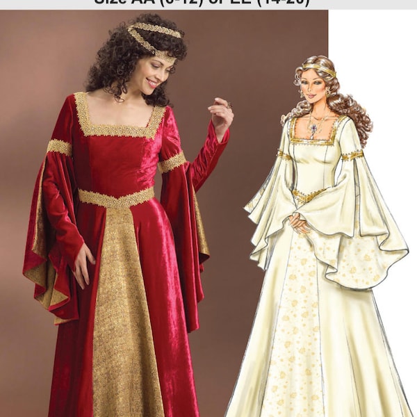 Renaissance Sewing Patterns - Etsy