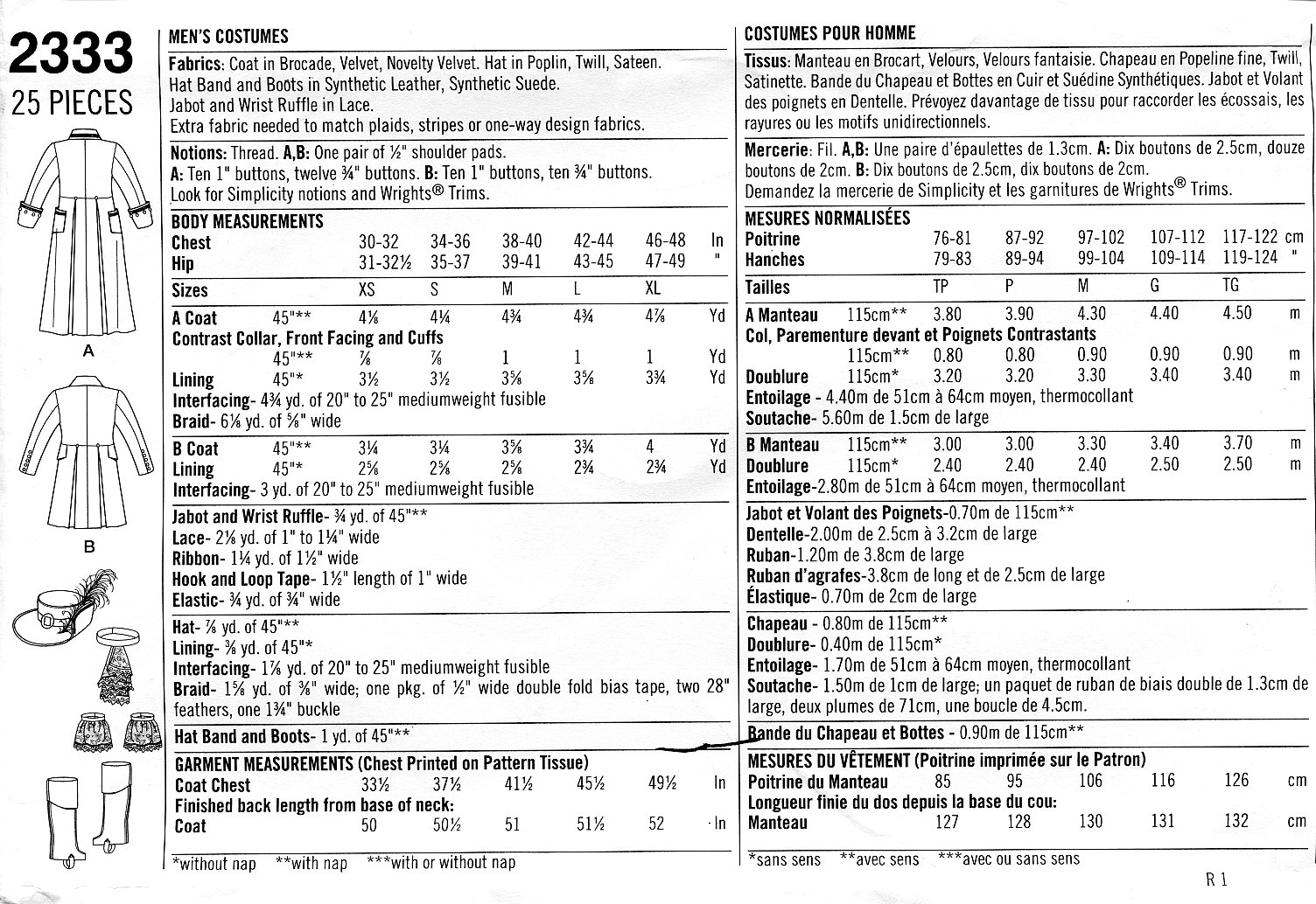 Mad Hatter & Captain Hook Disney Style Cosplay Sewing Pattern | Etsy