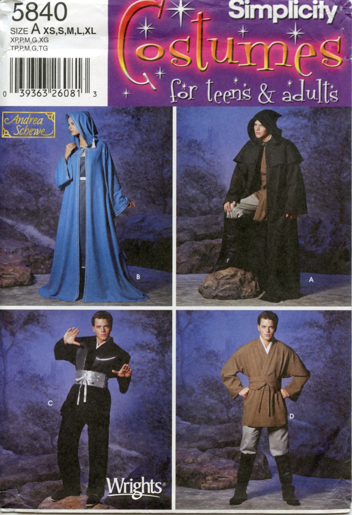 STAR Wars Style Jedi Robe, Spock Star Trek Tunic, & Wizard or Elf Cloak ...