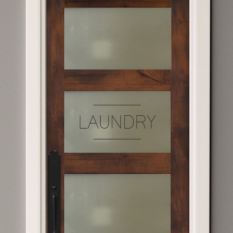 Laundry Room Door Decal - Etsy