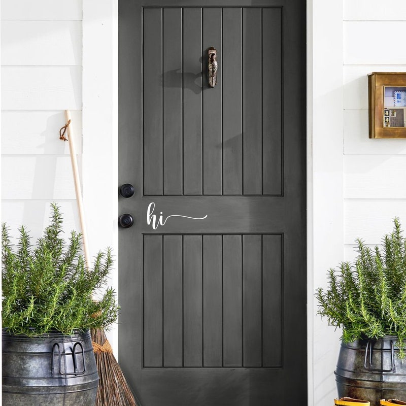 Front Door Decal - Etsy