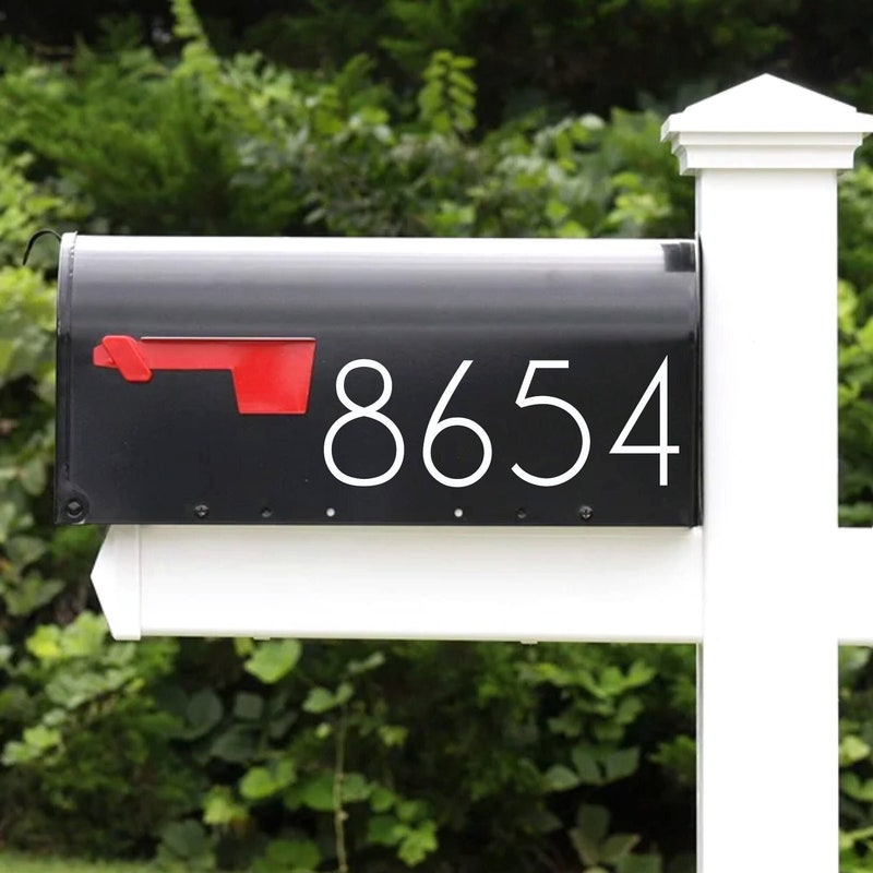 Modern Mailbox With Post - Etsy