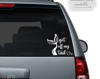Get off My A Vinyl Decal Tailgate Donkey Rooster Fun Truck - Etsy