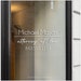 Business Name Window Decal | Window Lettering | Modern Business ...