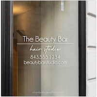 Custom Storefront Window Decals - Business Logos, Store Hours, Photos ...