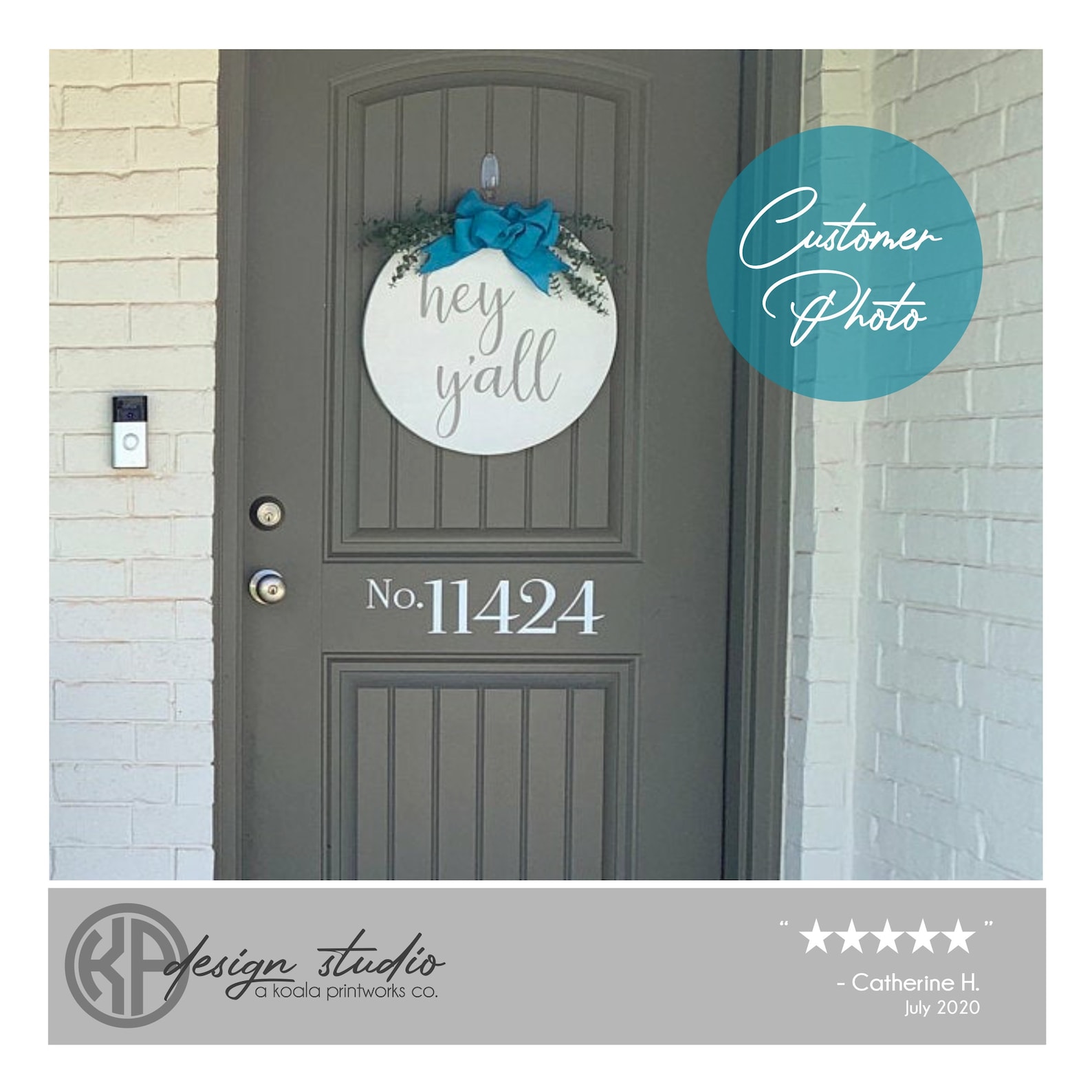 Front Door Address Decal House Apartment Address Decal - Etsy