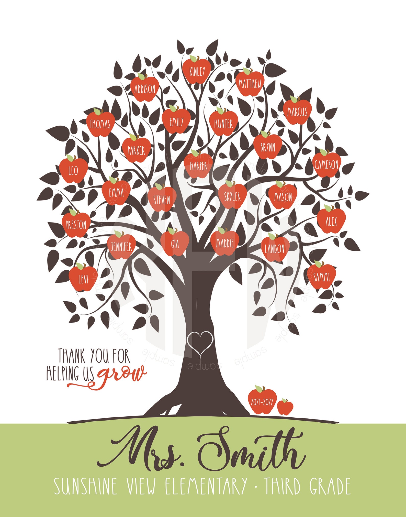 Personalized Teacher Gift End of the Year Teacher Gift - Etsy