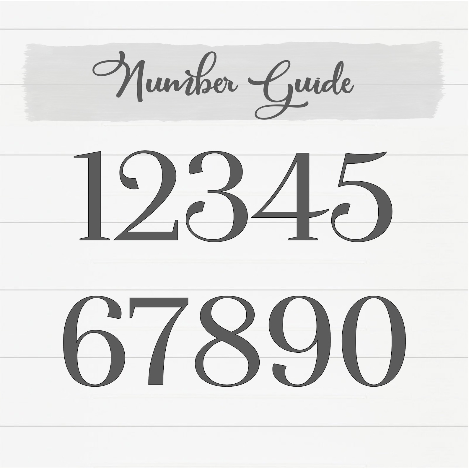 Front Door Address Decal House Apartment Address Decal - Etsy