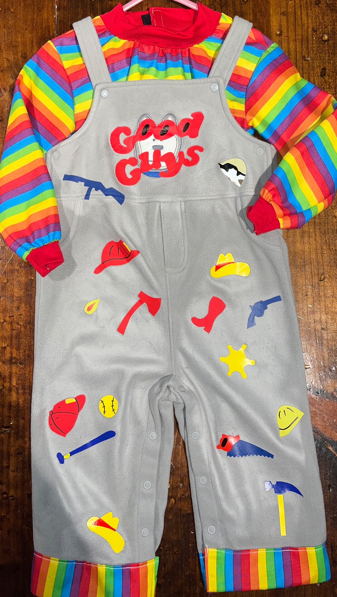 2t. Chucky Good Guy Halloween - Dress up Costume. Size - 2t - Etsy