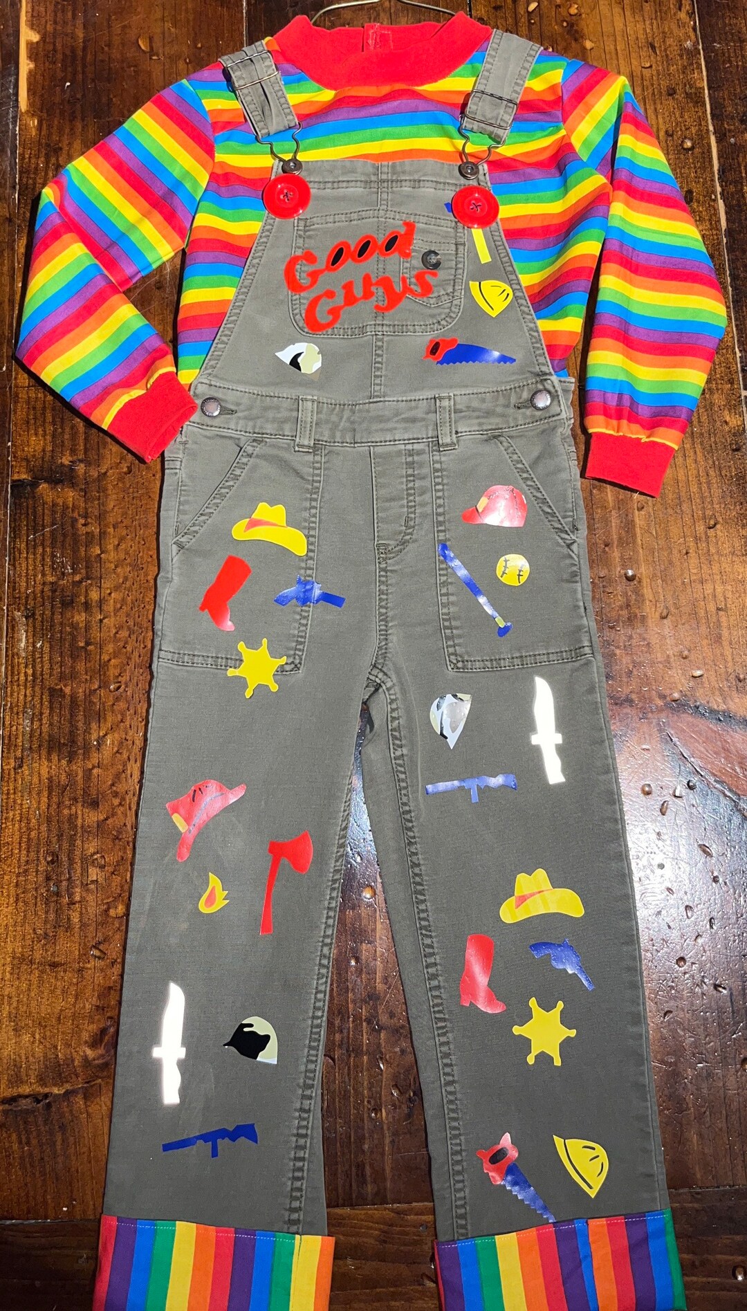 5t. Chucky Good Guy Halloween - Dress up Costume. Size 5t. - Etsy
