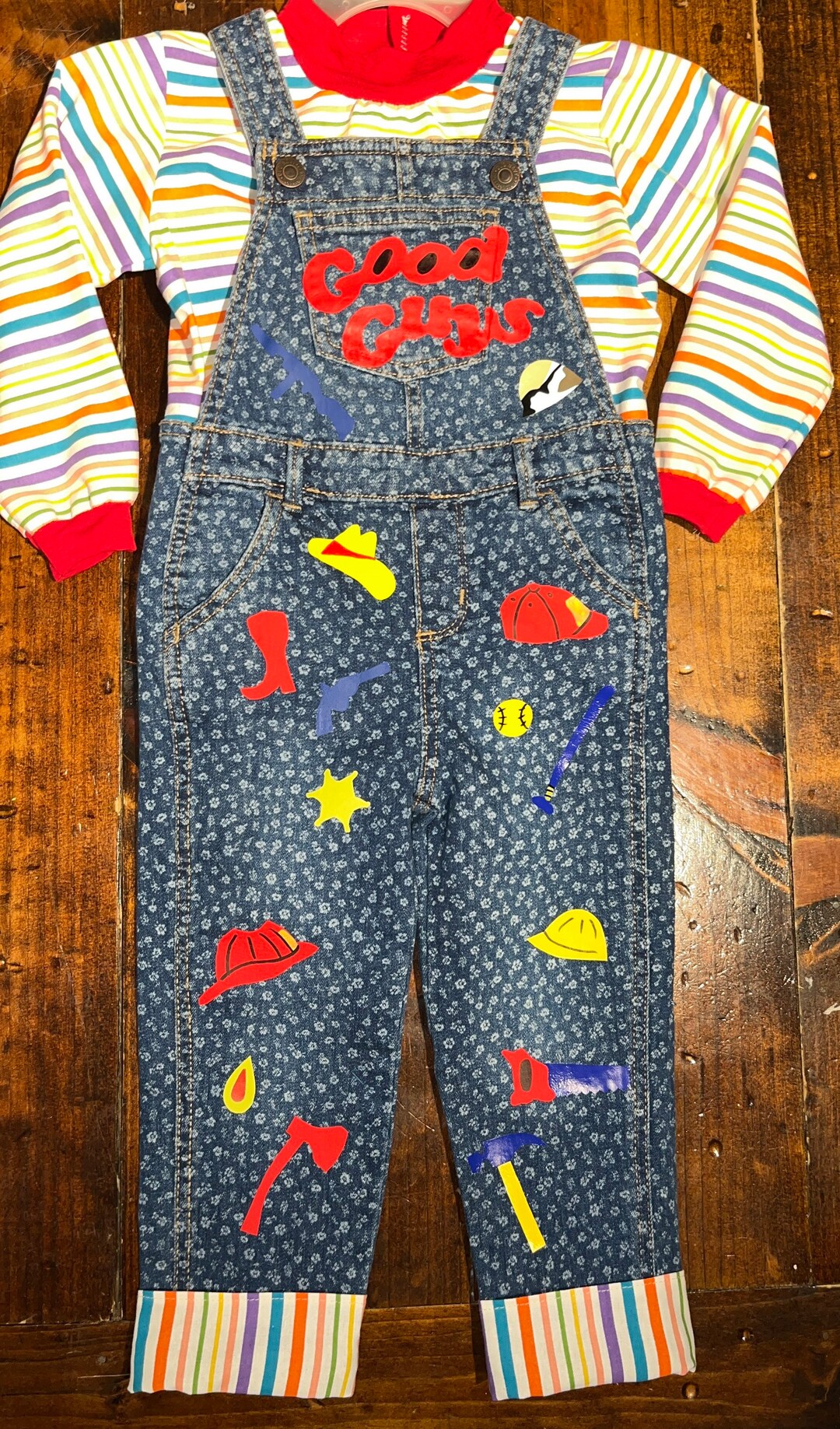 3t. Chucky Good Guy Halloween - Dress up Costume. Size - 3t - Etsy
