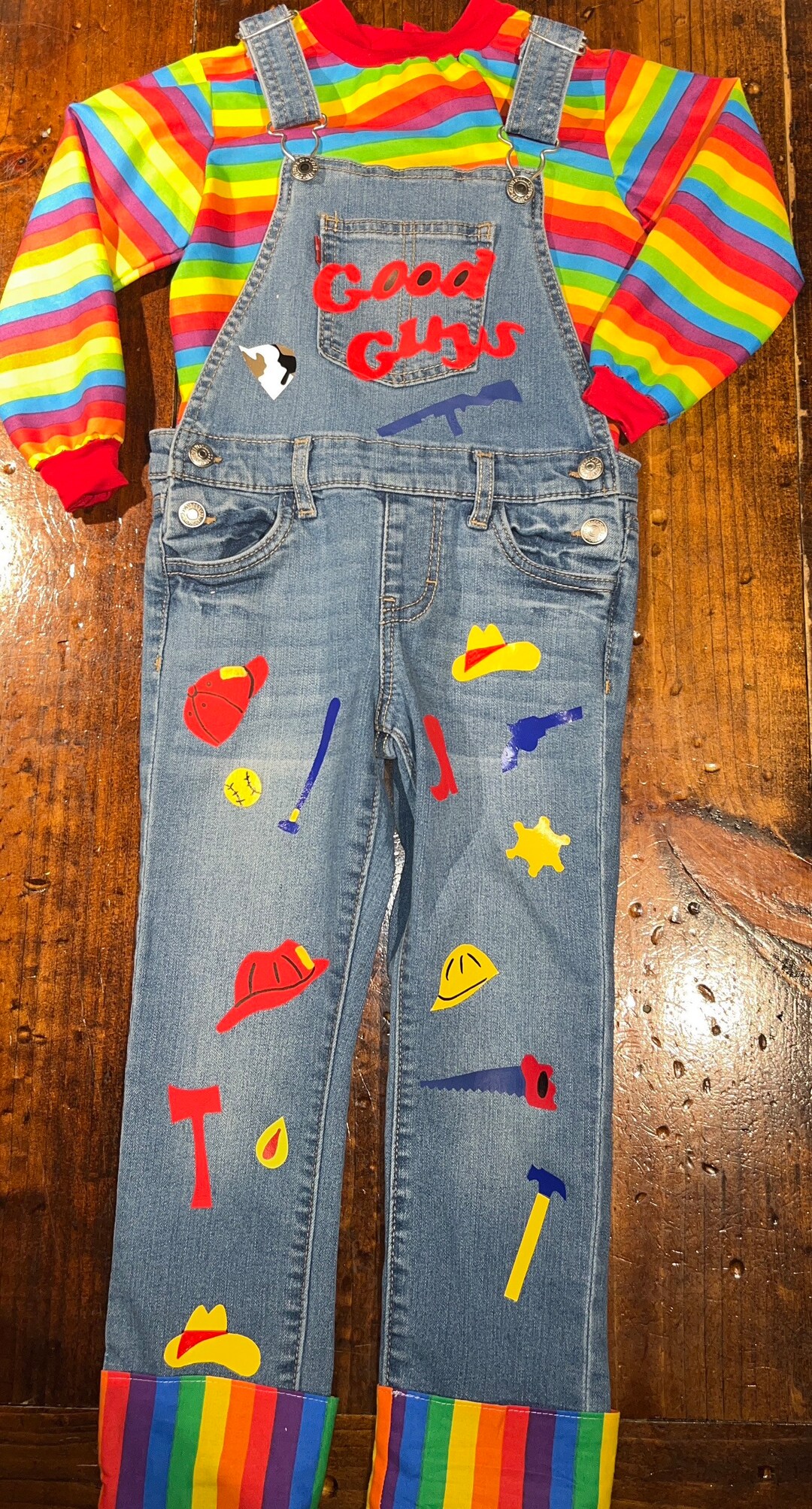 4t. Chucky Good Guy Halloween - Dress up Costume. Size - 4t - Etsy