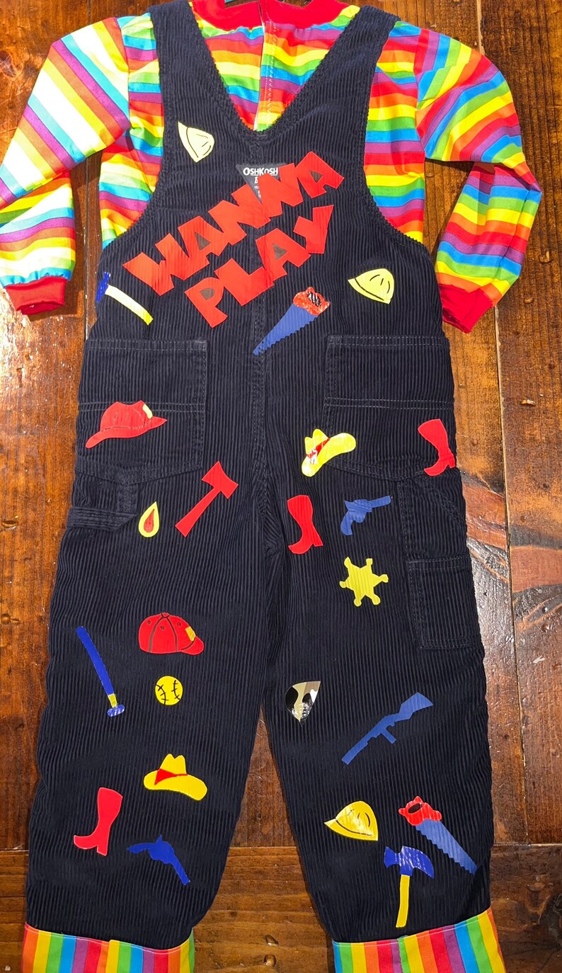 4t. Chucky Good Guy Halloween - Dress up Costume. Size - 4t - Etsy