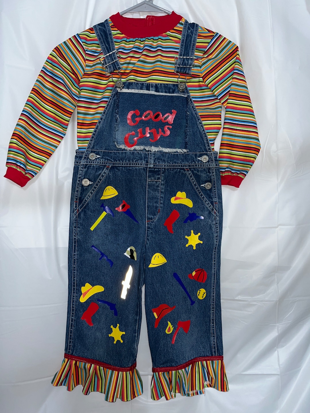 4/5 Kids Chucky Good Guy Halloween - Dress up Costume. Size 4/5 Kids - Etsy