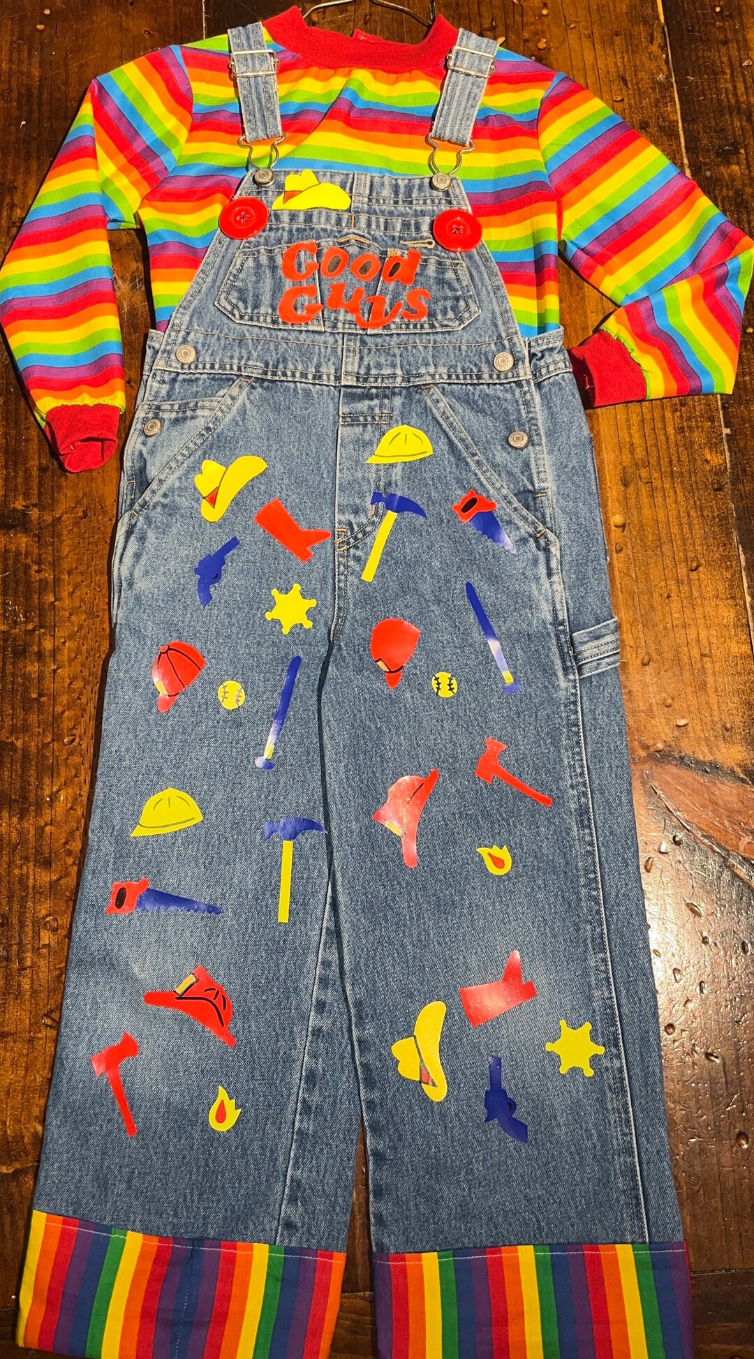 4/5t. Chucky Good Guy Halloween Dress up Costume. Size 4/5t. - Etsy